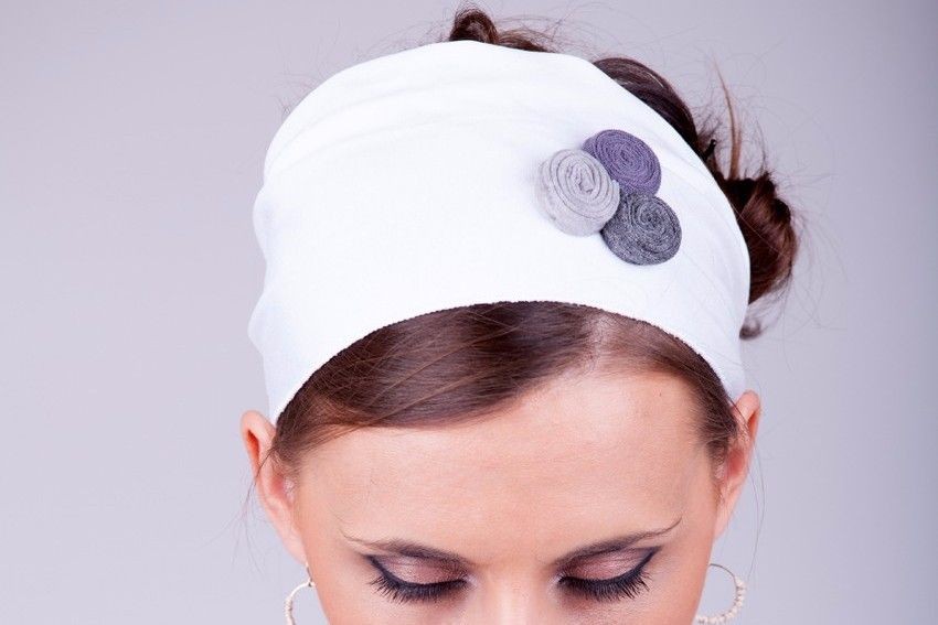 Sheeebz - Headbands - White headband