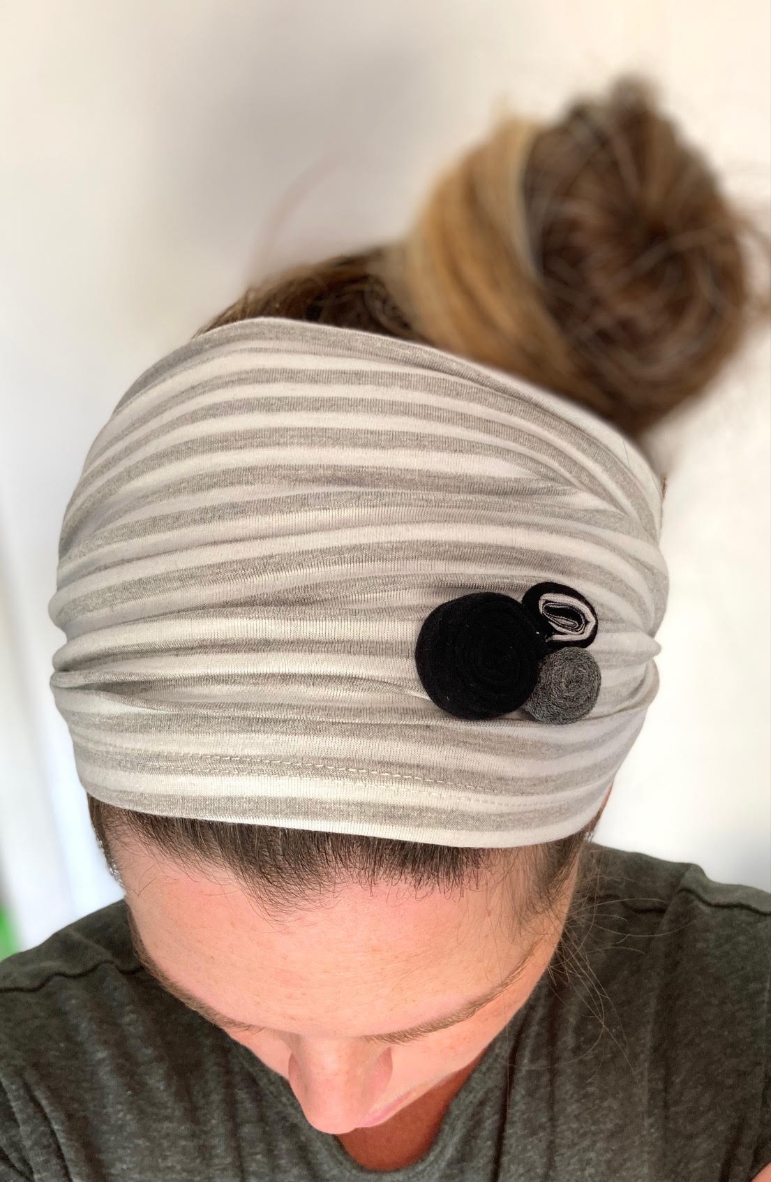 Sheeebz - Headbands - Wide stiped headband